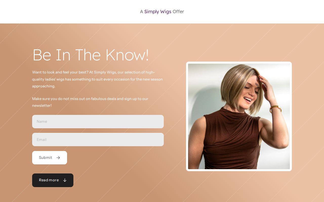 Simply Wigs Spring Social